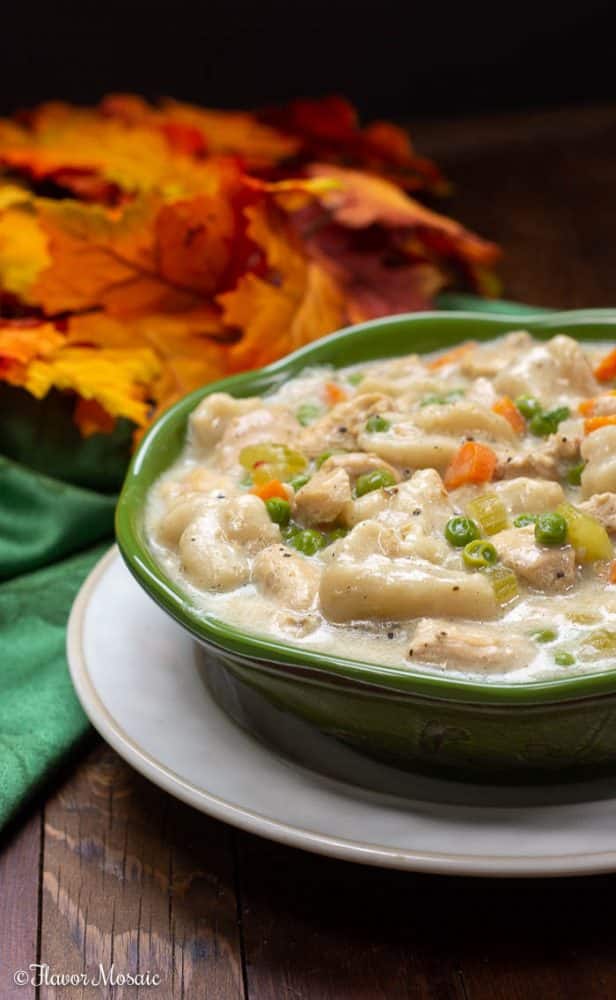 Easy Instant Pot Chicken and Dumplings - Flavor Mosaic