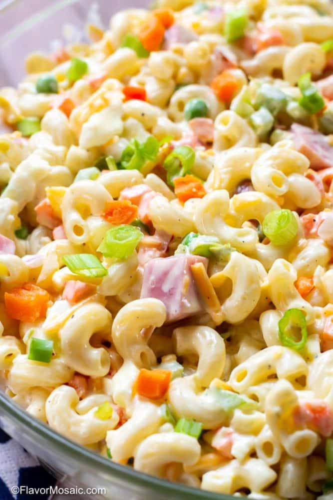 Best Classic Macaroni Salad Recipe - Flavor Mosaic