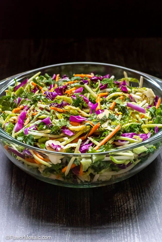 Mexican Cabbage Slaw - Flavor Mosaic
