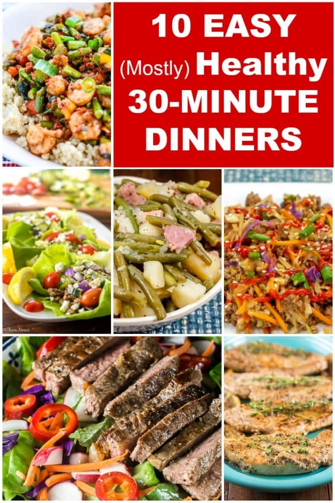 10 Easy (Mostly) Healthy 30-Minute Dinners - Flavor Mosaic