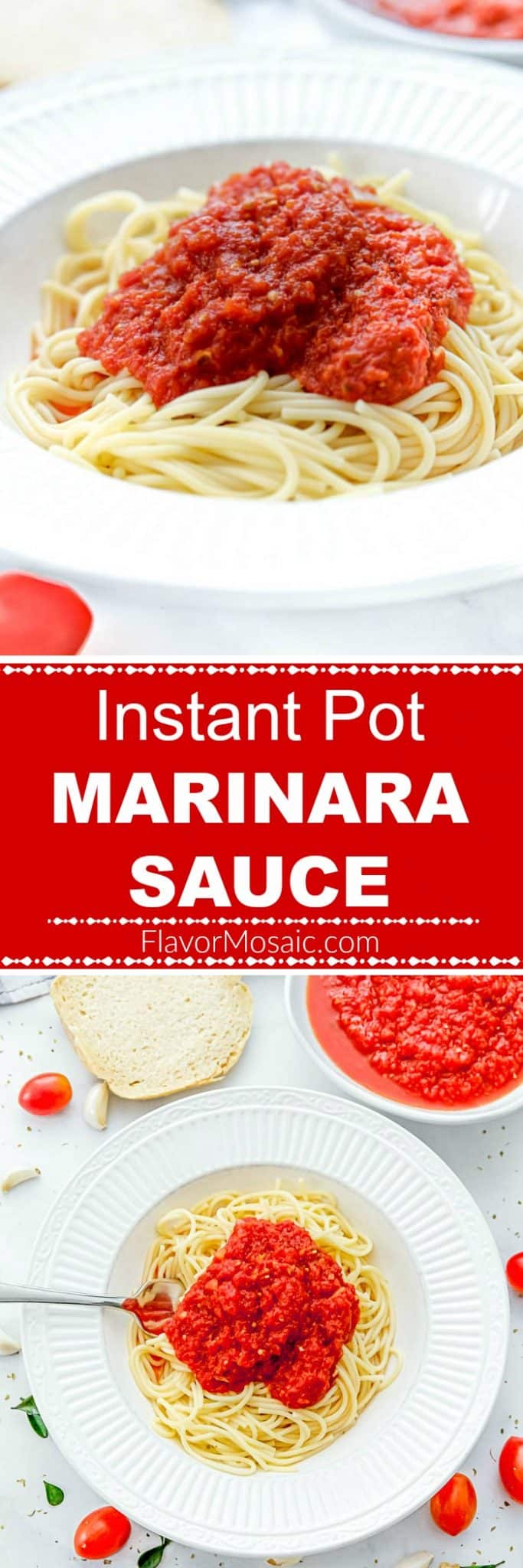 Instant Pot Marinara Sauce - Flavor Mosaic