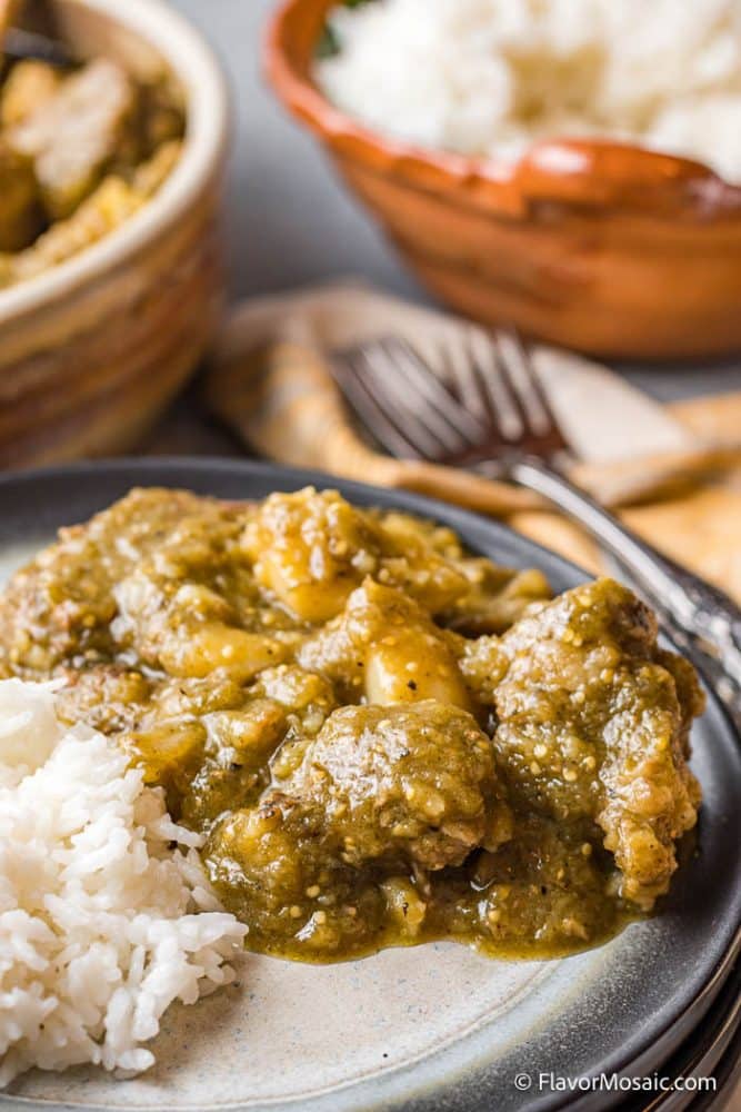 Pork Chile Verde - Flavor Mosaic