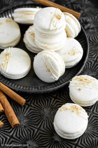 Apple Pie Macarons Recipe - Flavor Mosaic