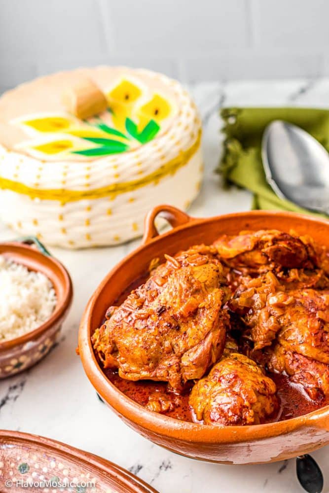 Instant Pot Achiote Chicken (Pollo Pibil) - Flavor Mosaic