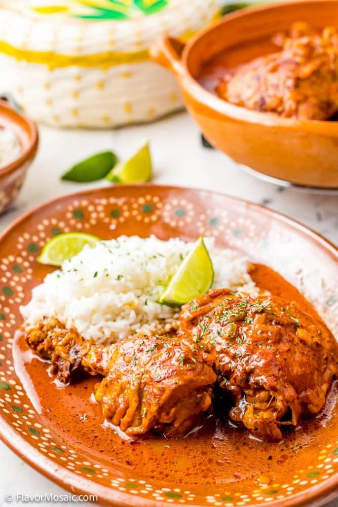 Instant Pot Achiote Chicken (Pollo Pibil) - Flavor Mosaic