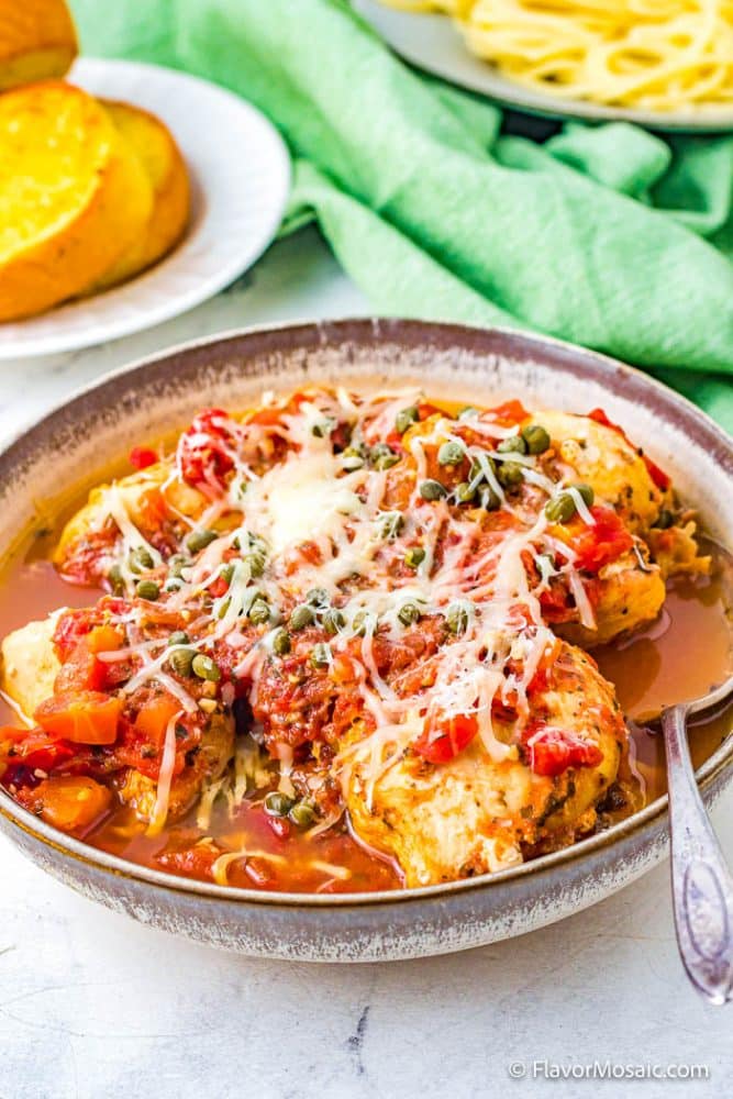 Instant Pot Saucy Italian Chicken - Flavor Mosaic
