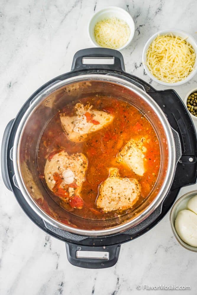 Instant Pot Saucy Italian Chicken - Flavor Mosaic