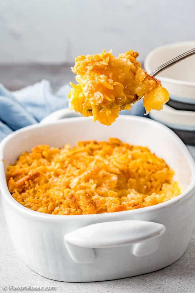 Pineapple Casserole - Flavor Mosaic