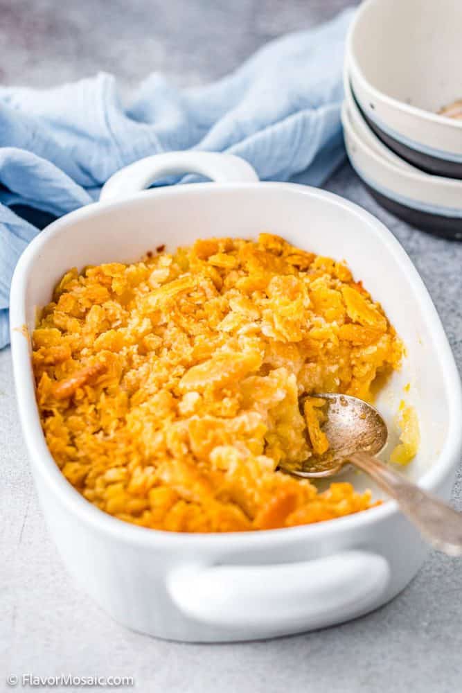 Pineapple Casserole - Flavor Mosaic