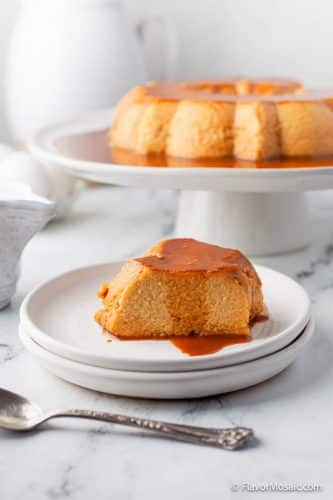 Mexican Caramel Flan - Flavor Mosaic
