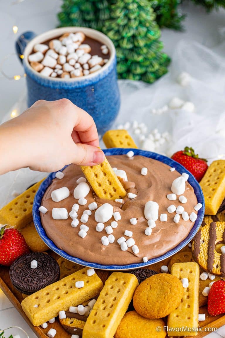 Hot Chocolate Dip - Flavor Mosaic