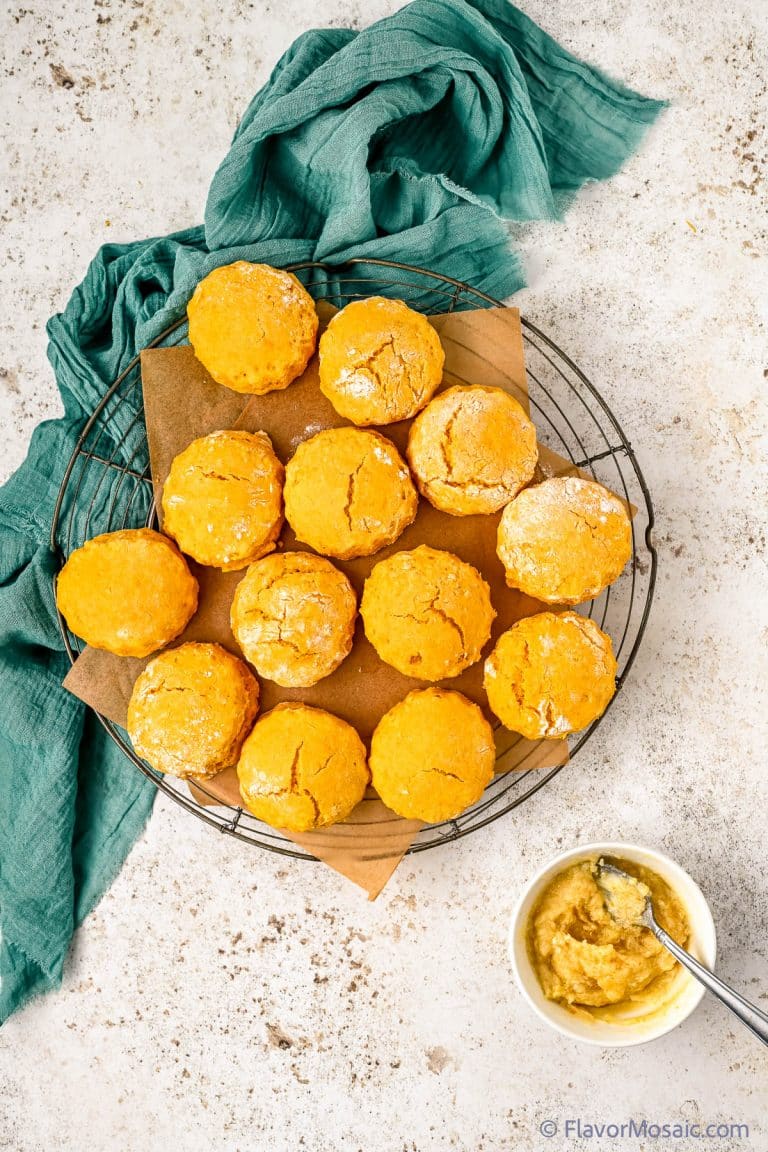 Sweet Potato Biscuits - Flavor Mosaic