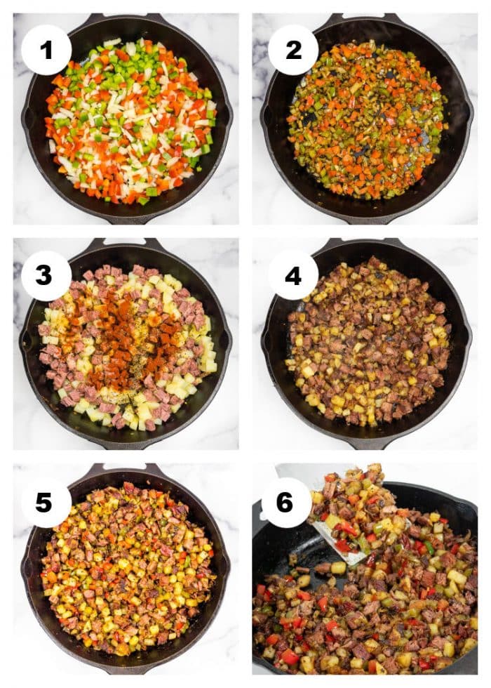 Crispy Corned Beef Hash Recipe - Flavor Mosaic