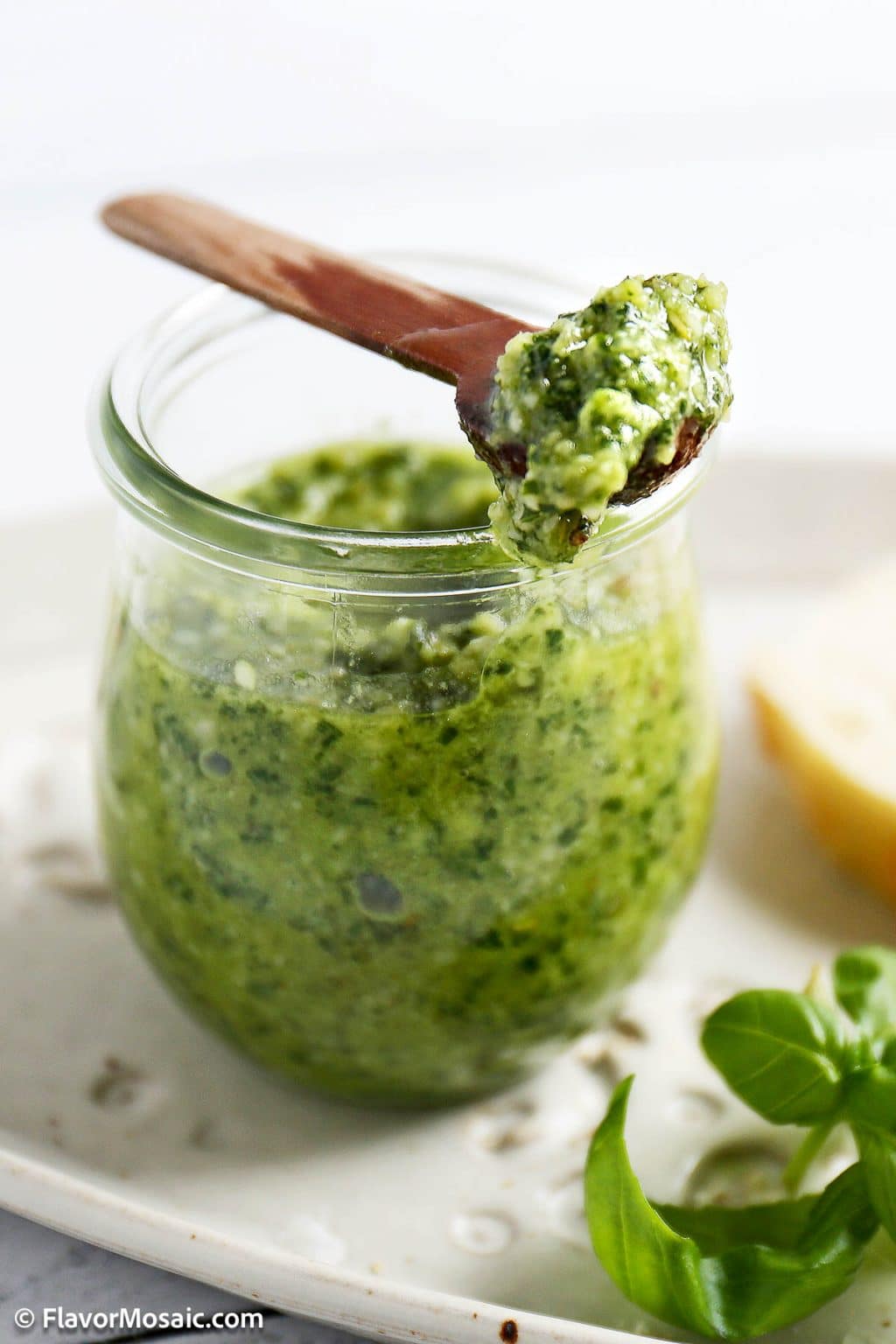 Easy Pesto Recipe - Flavor Mosaic