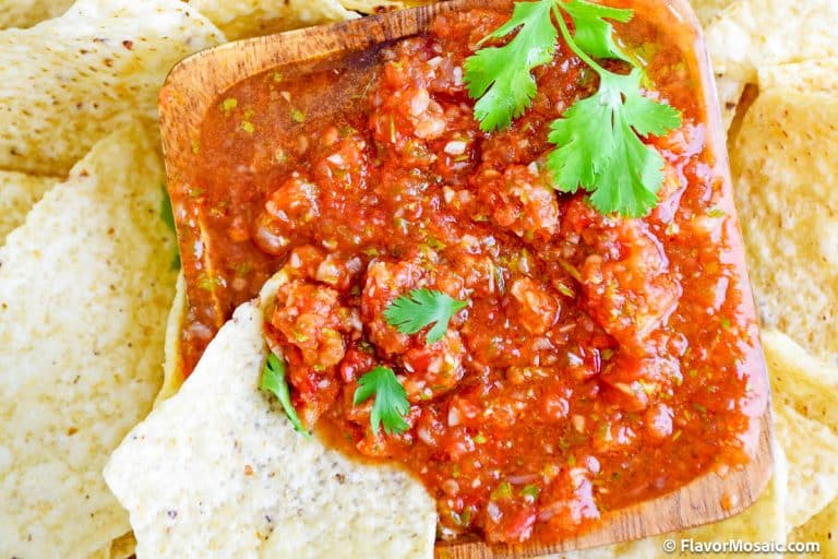 Ultimate Restaurant Style Salsa - Flavor Mosaic