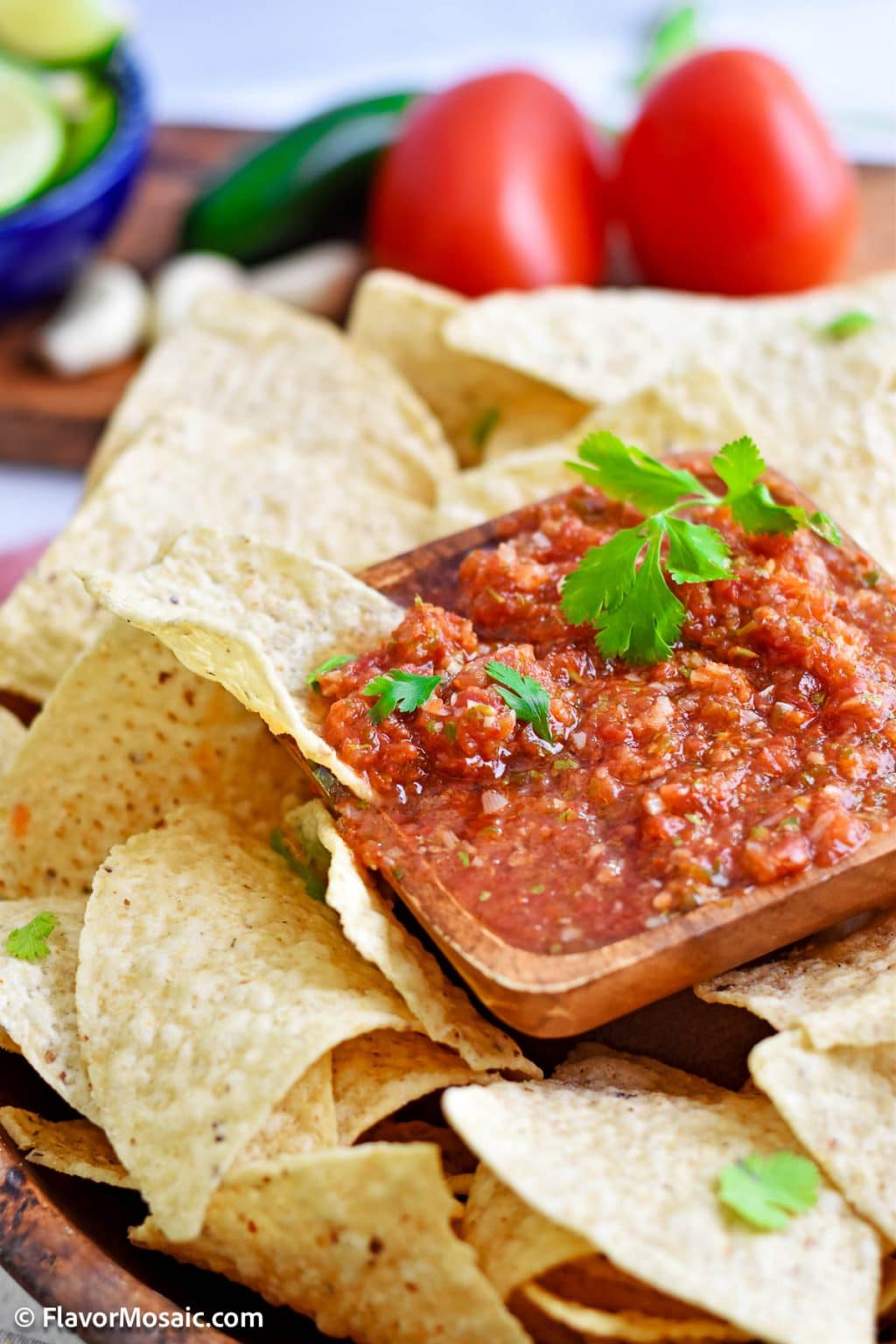 Ultimate Restaurant Style Salsa - Flavor Mosaic