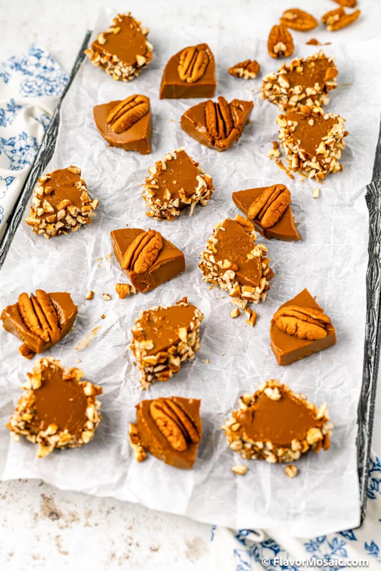 2-Ingredient Dulce De Leche Candy (Milk Fudge) Recipe - Flavor Mosaic