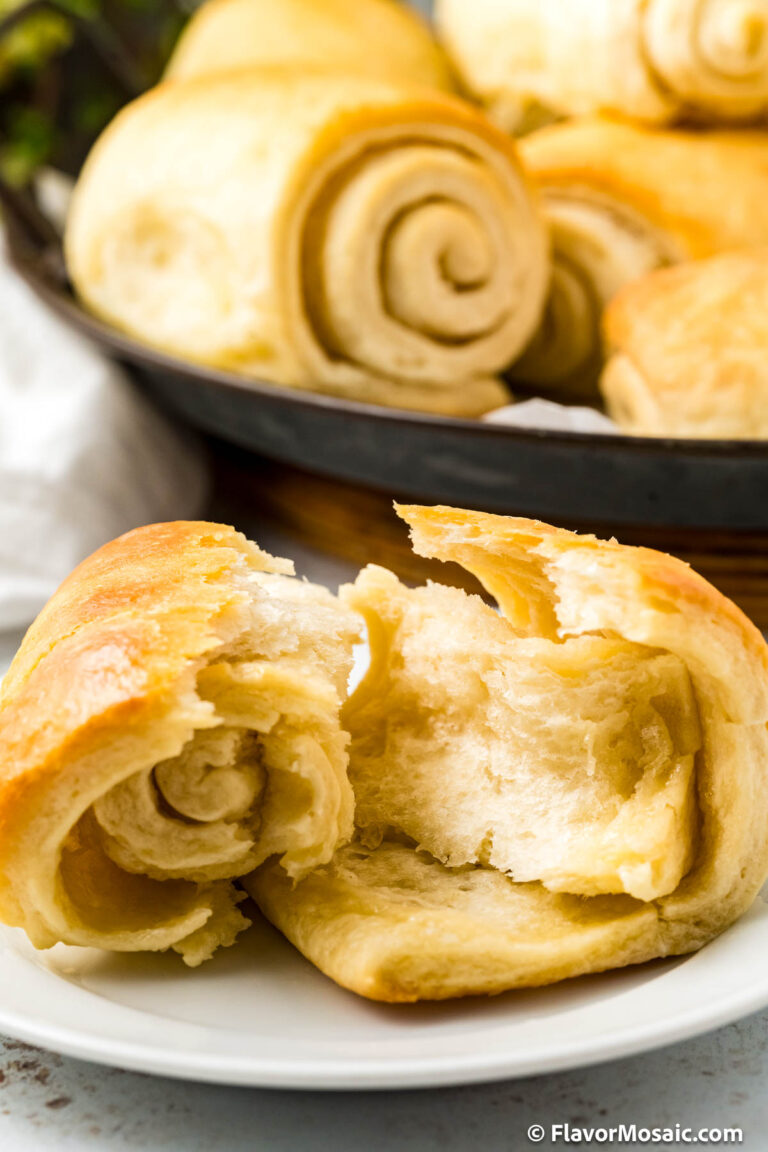 Old Fashioned Yeast Rolls Recipe - Flavor Mosaic