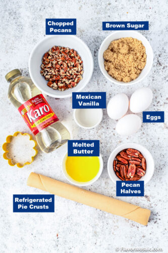 Mini Pecan Pies - Flavor Mosaic