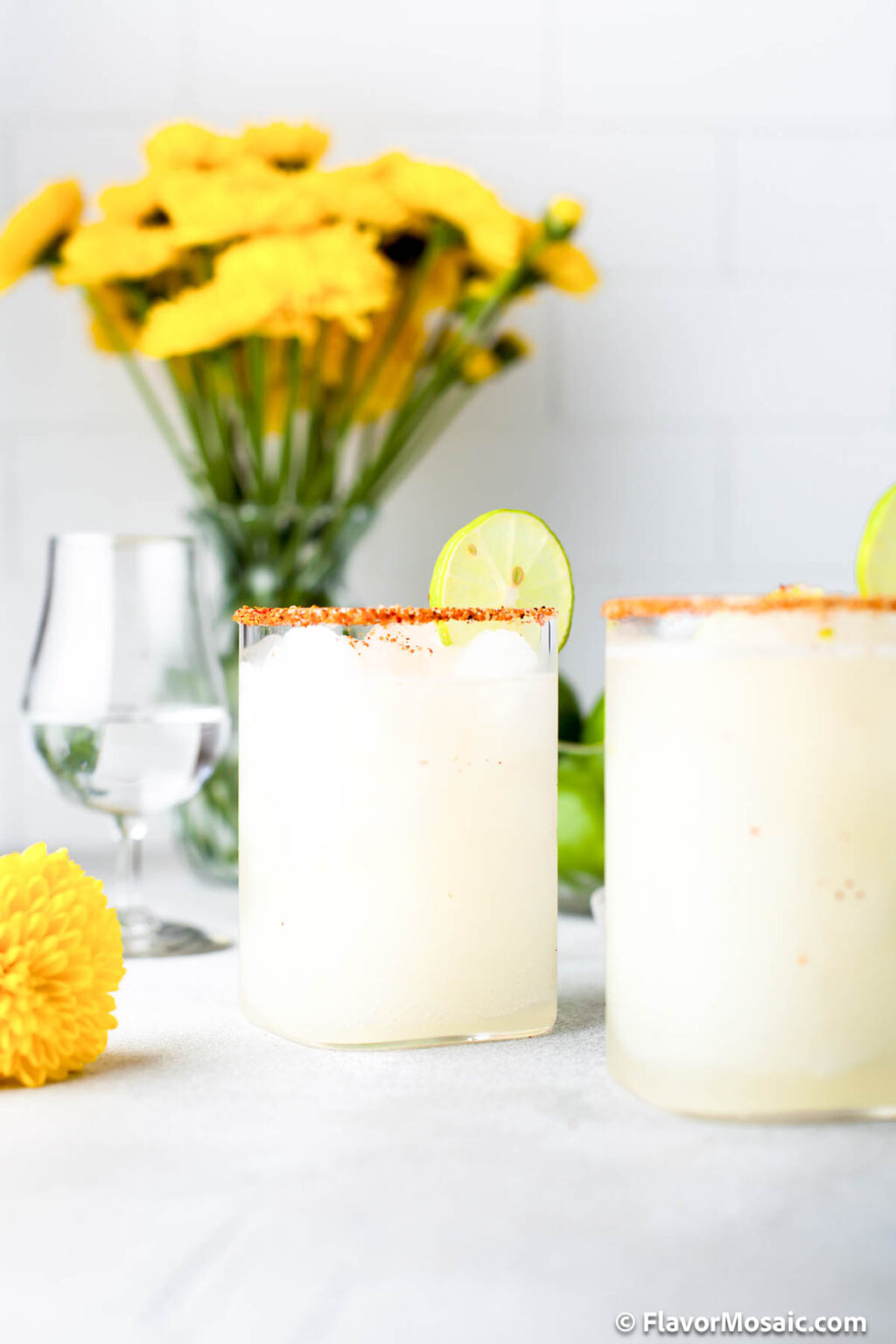 Frozen Mezcal Margarita - Flavor Mosaic