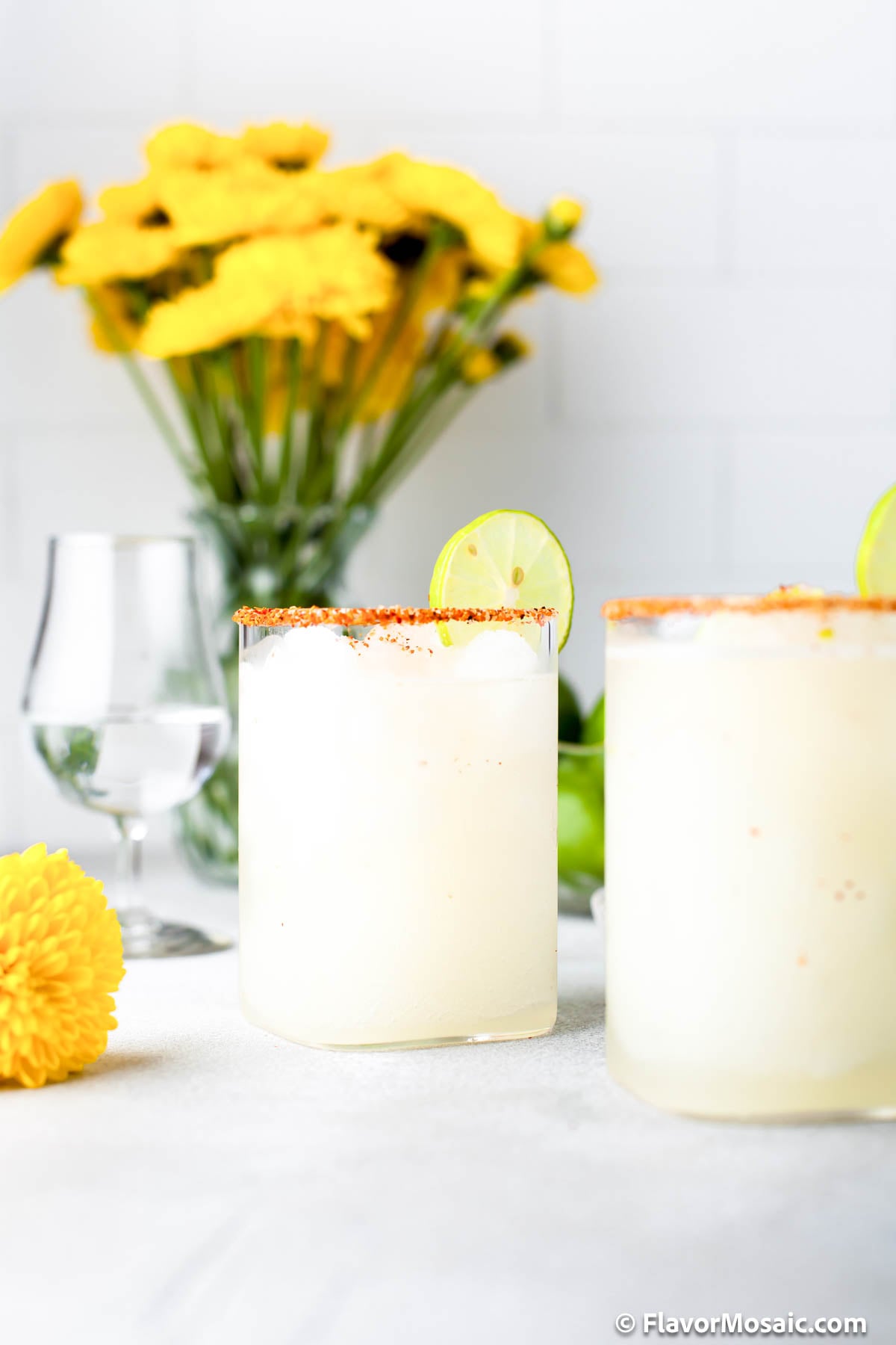 Frozen Mezcal Margarita - Flavor Mosaic