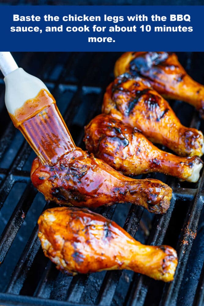 How To Grill Amazing BBQ Chicken Legs - Flavor Mosaic