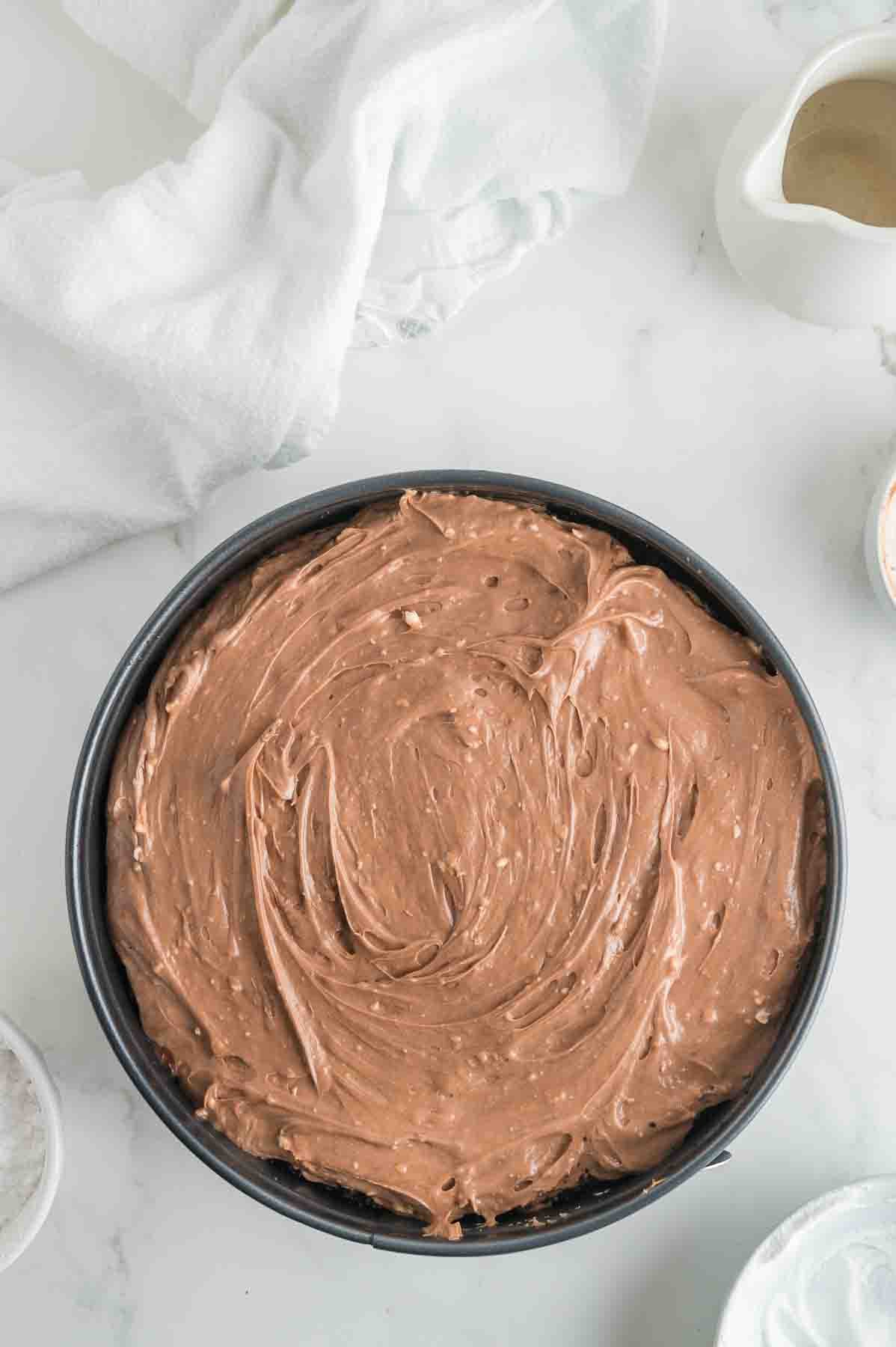No Bake Nutella Cheesecake Recipe - Flavor Mosaic