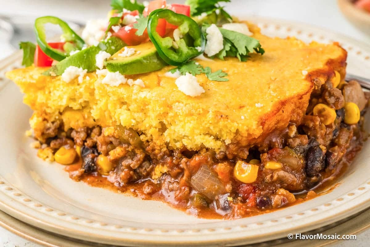 Texas Tamale Pie - Flavor Mosaic